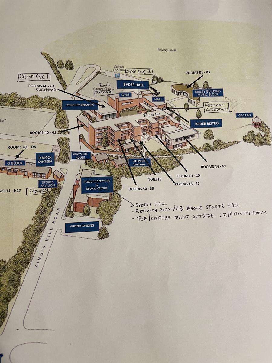 Lichfield Folk Festival Directions, Accommodation, Food & Drink